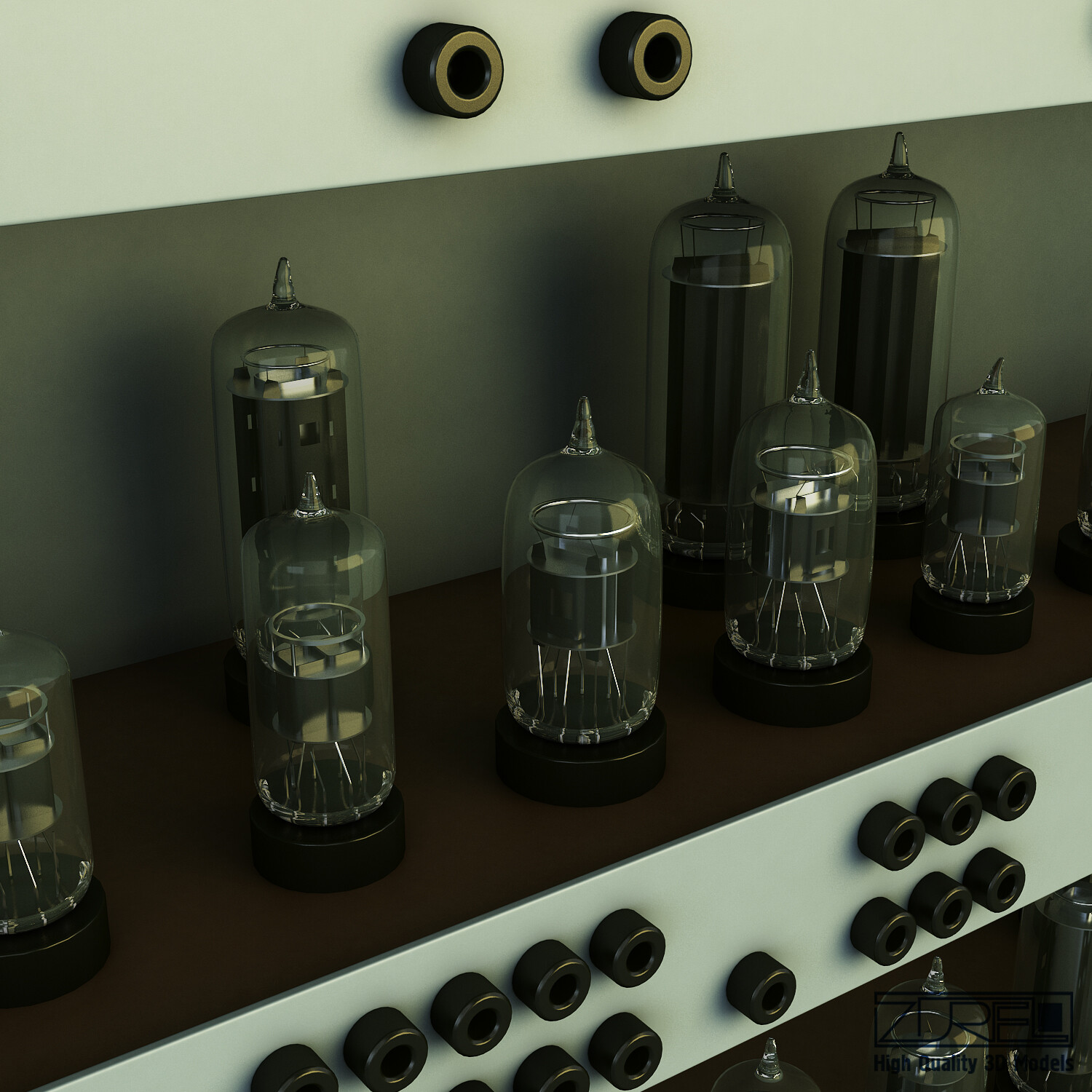 Artstation Vacuum Tube Computer V 1 Resources