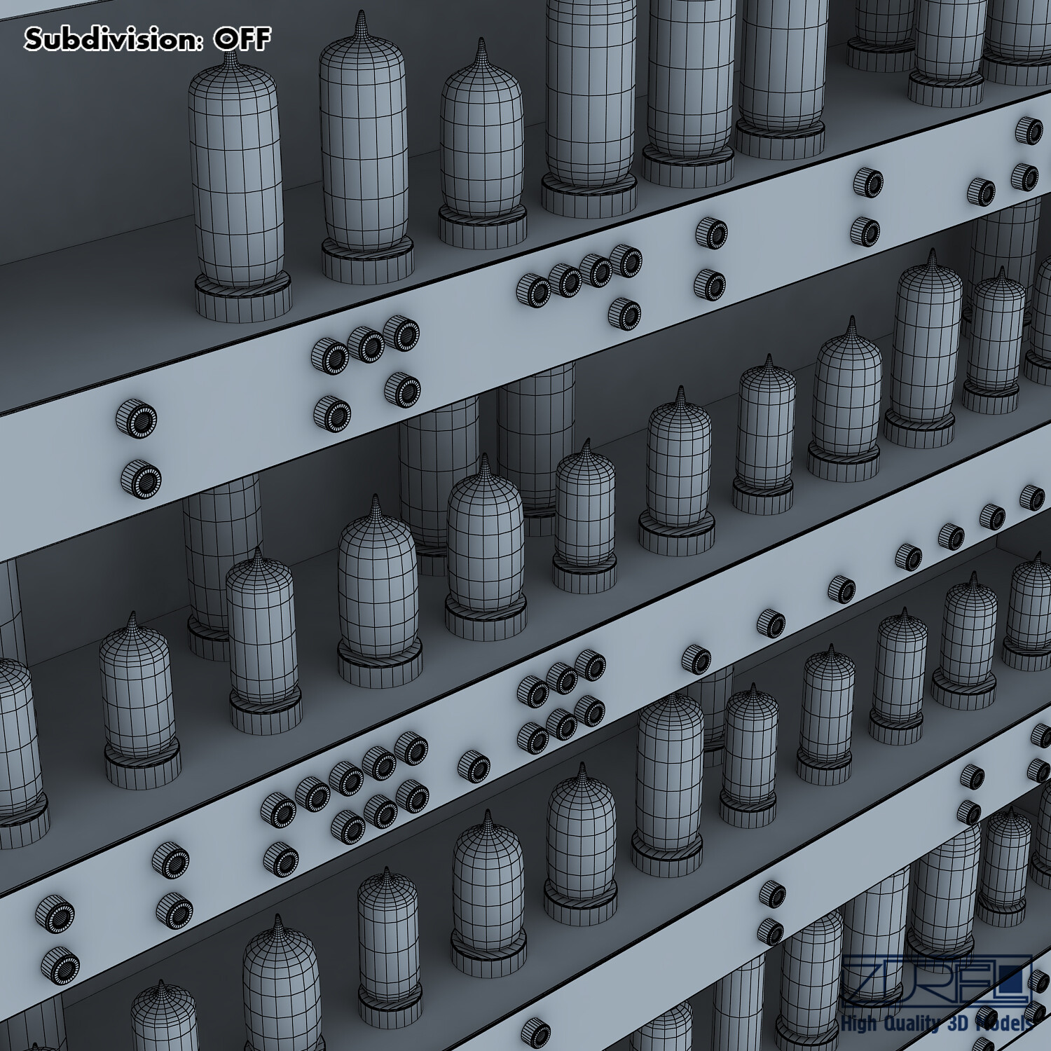 ArtStation - Vacuum Tube Computer v 1 | Resources