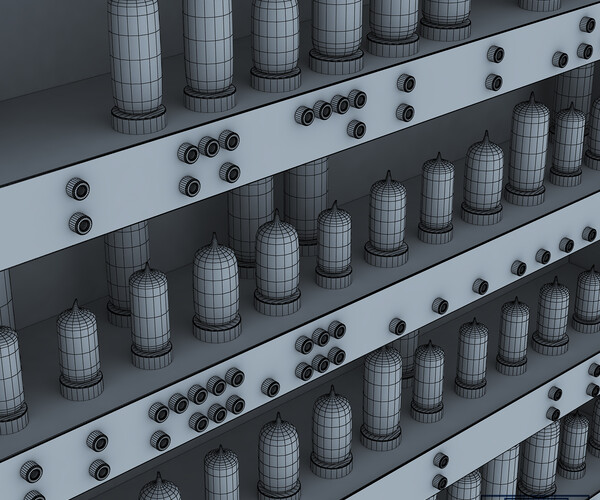 ArtStation - Vacuum Tube Computer v 1 | Resources