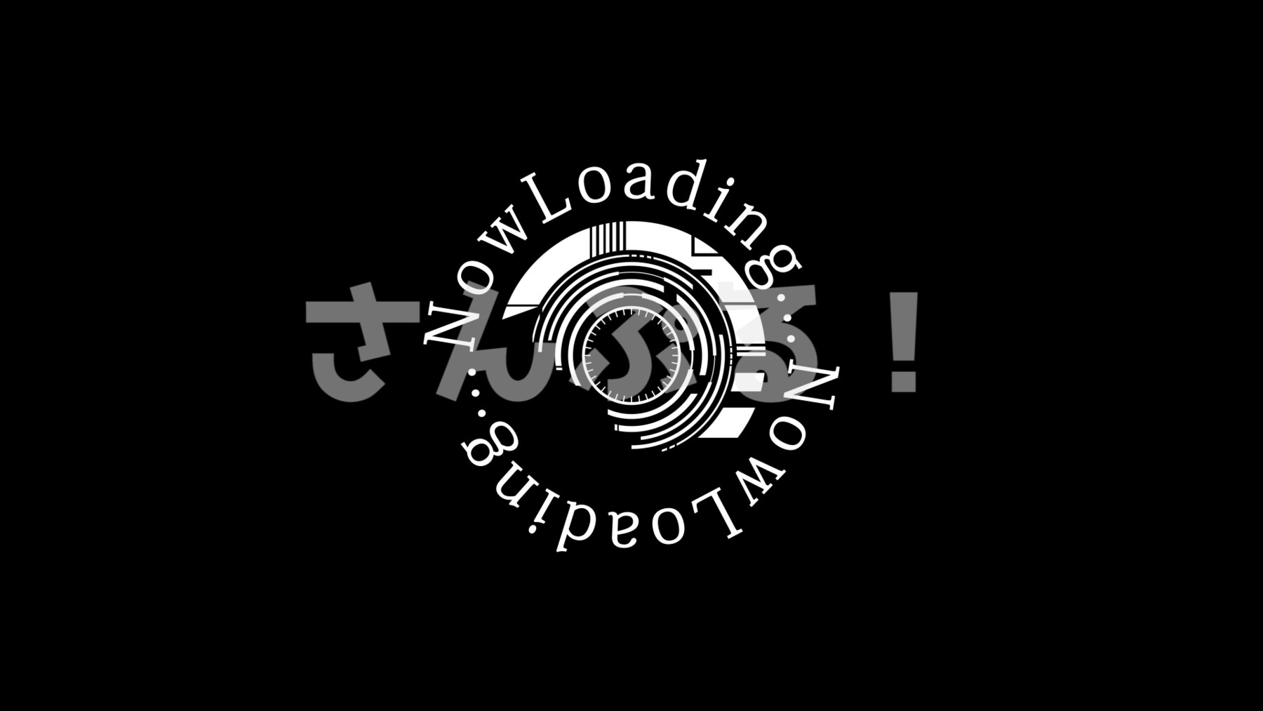 ArtStation - NowLoading [Target circle] Text animation/OBS/SLOBS/Youtuber/Streamer/Vtuber Assets ...