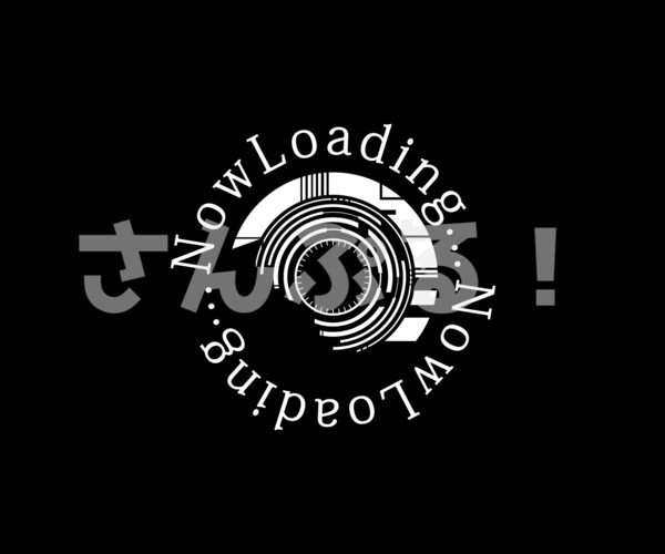 ArtStation - NowLoading [Target circle] Text animation/OBS/SLOBS ...