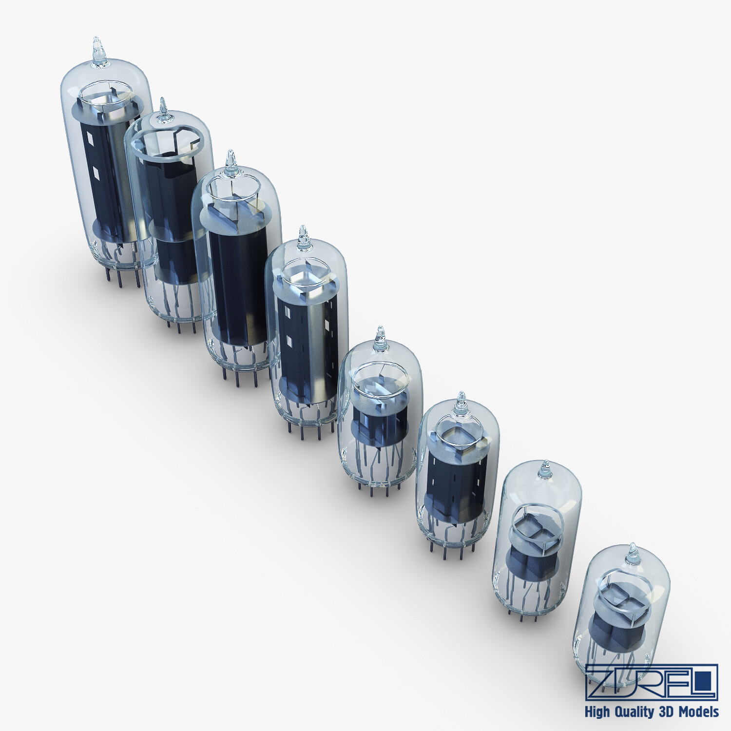 ArtStation - Vacuum Tubes Set | Resources