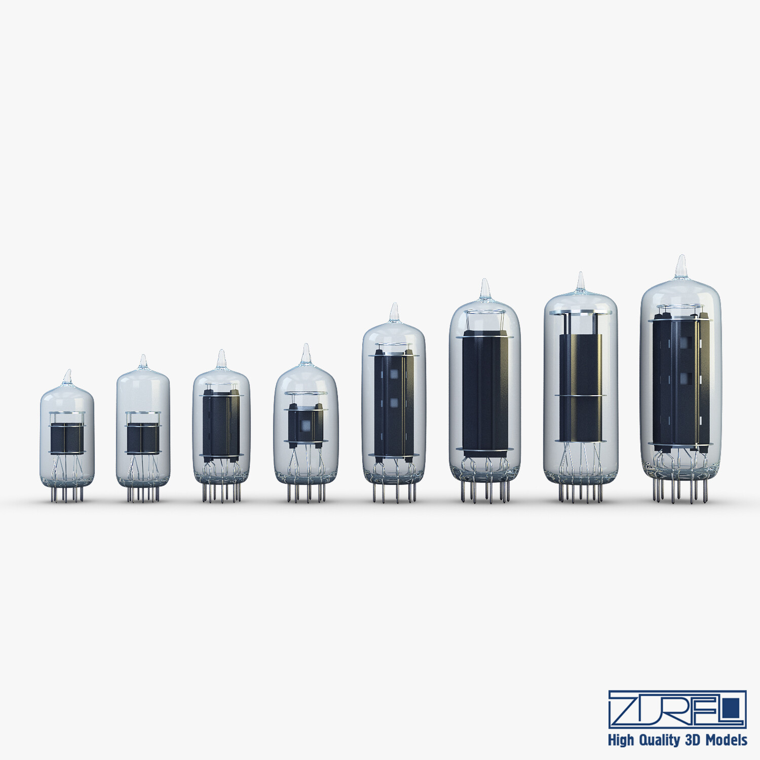 ArtStation - Vacuum Tubes Set | Resources