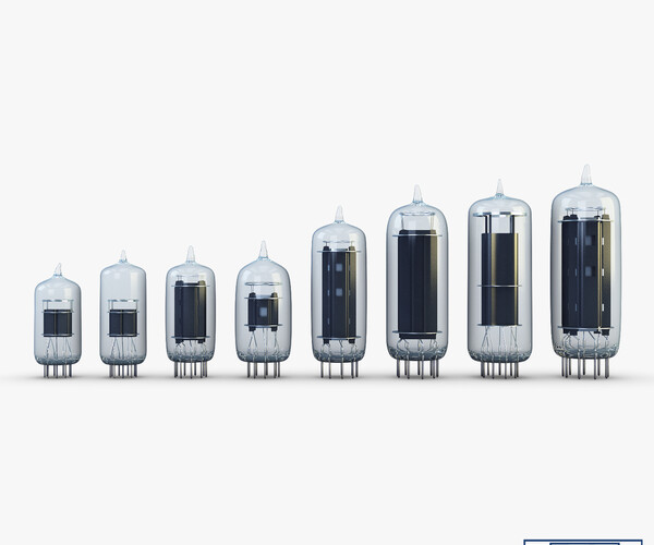 ArtStation - Vacuum Tubes Set | Resources