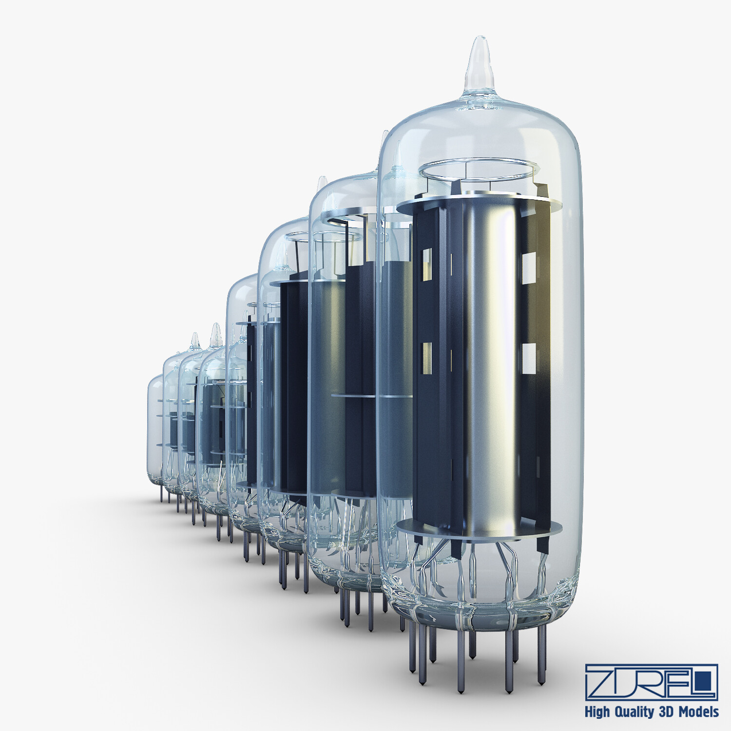 ArtStation - Vacuum Tubes Set | Resources