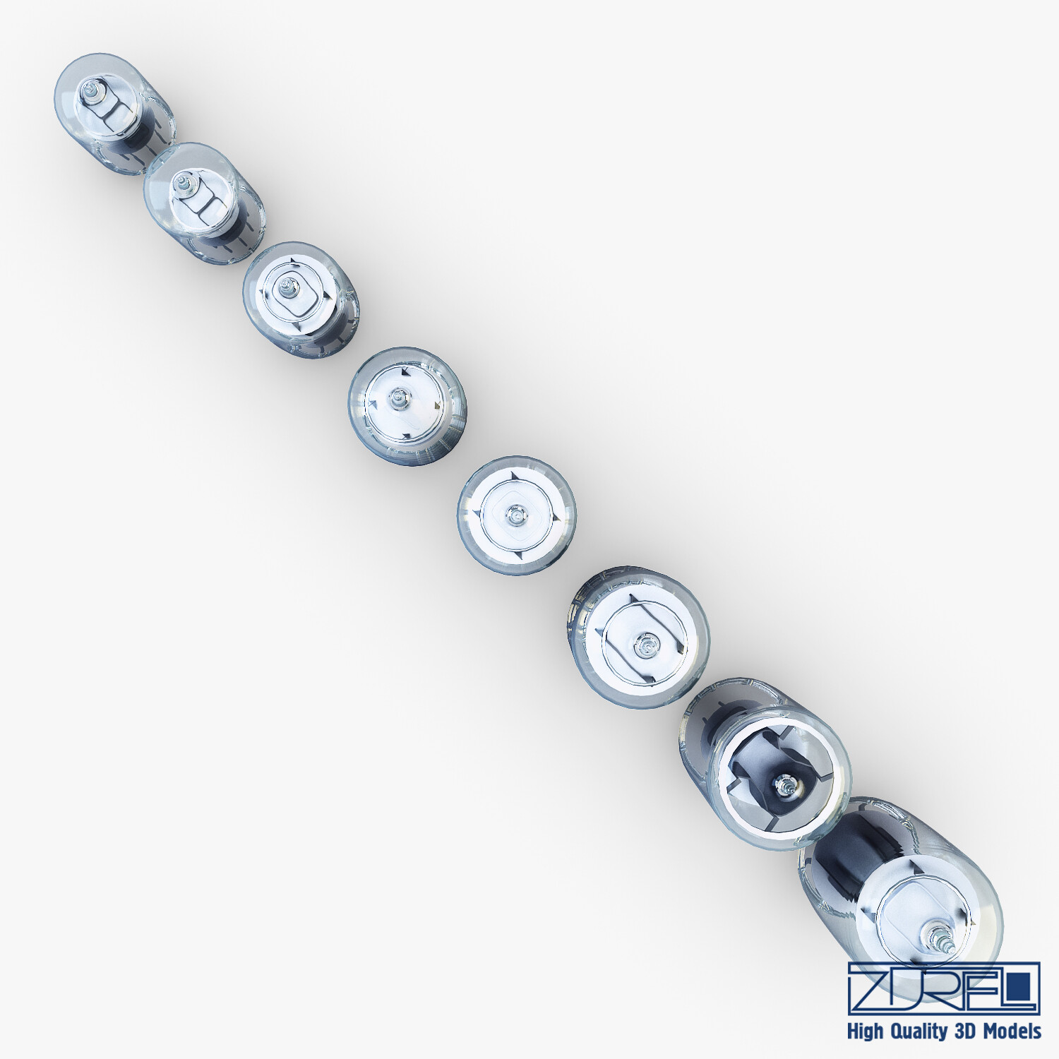 ArtStation - Vacuum Tubes Set | Resources