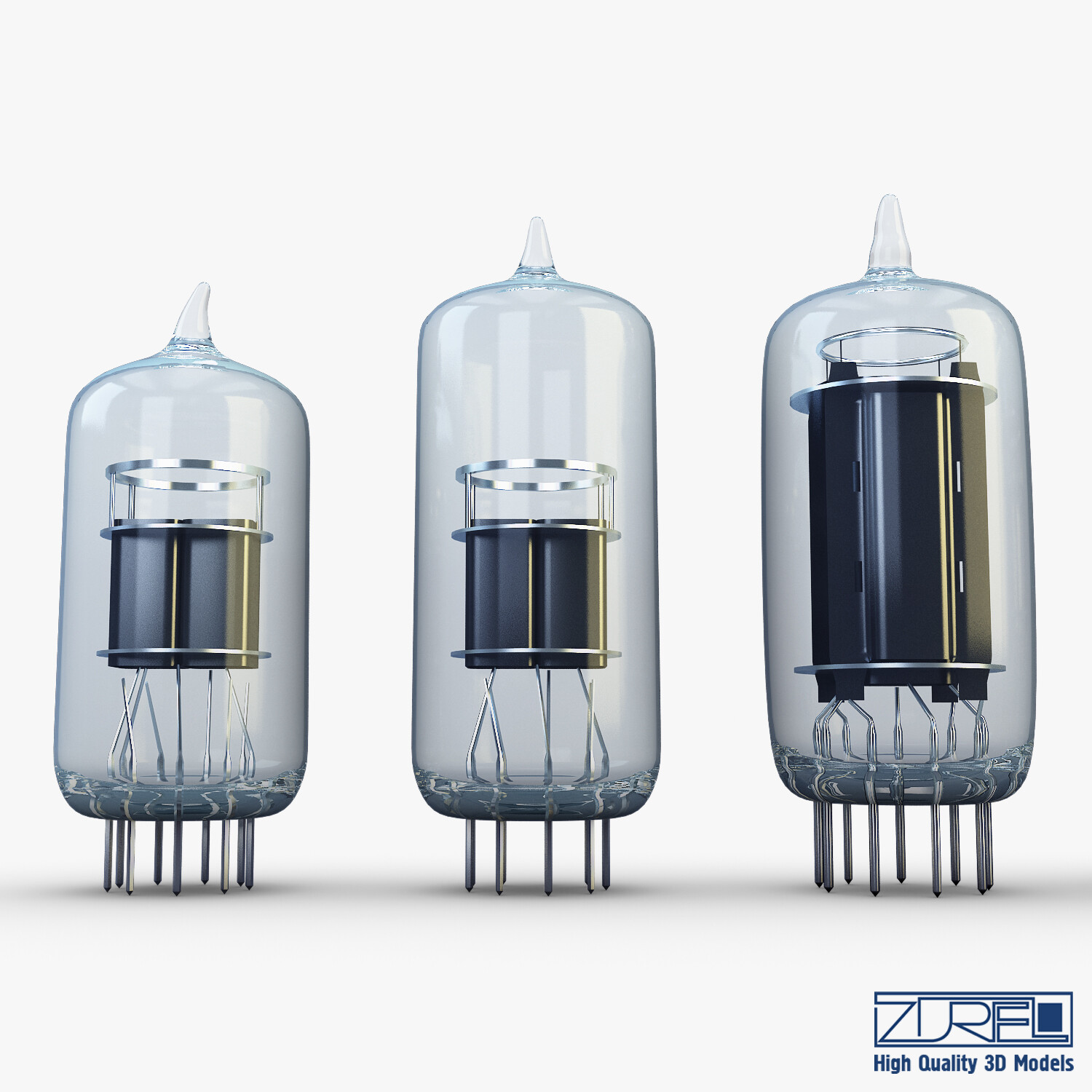 ArtStation - Vacuum Tubes Set | Resources