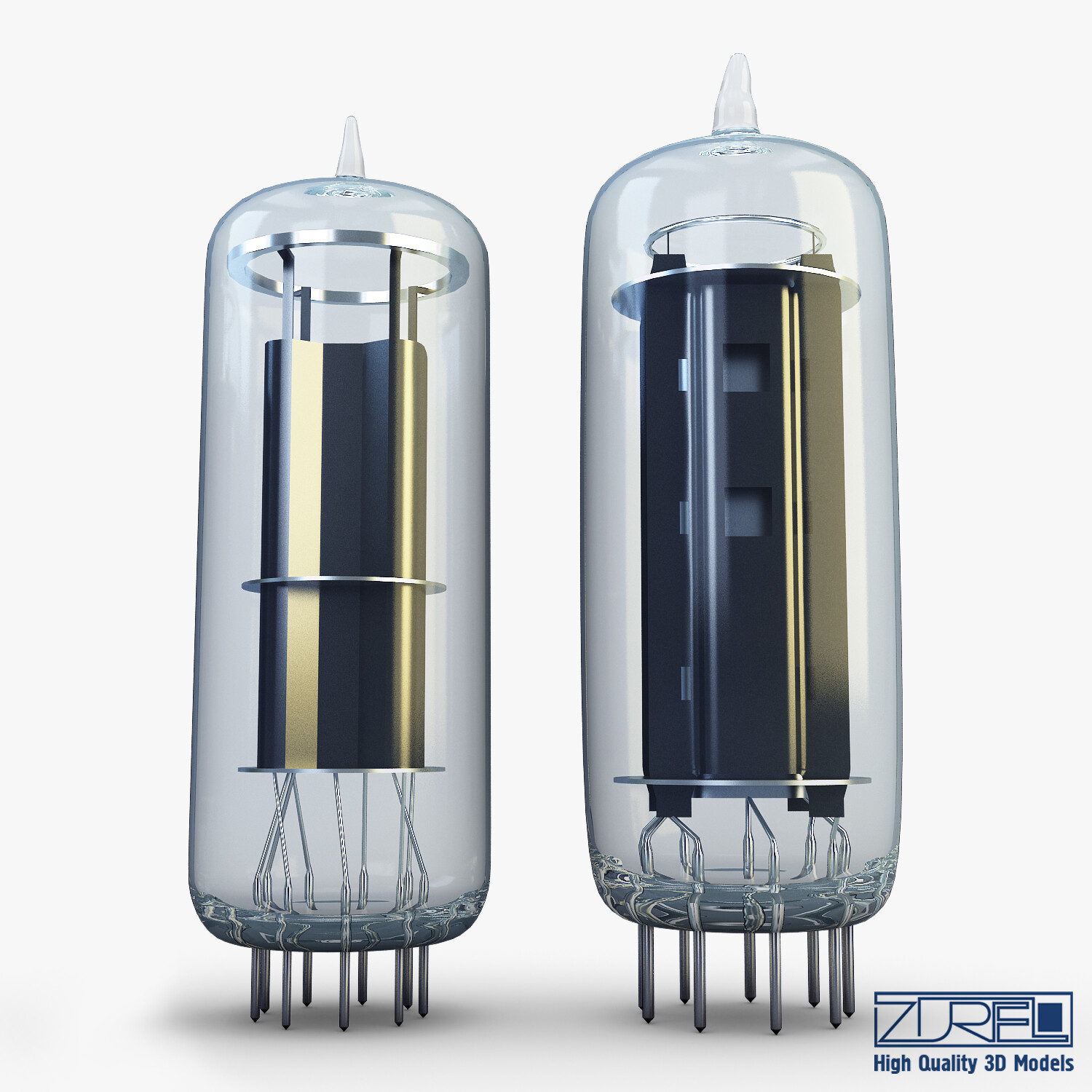 ArtStation - Vacuum Tubes Set | Resources
