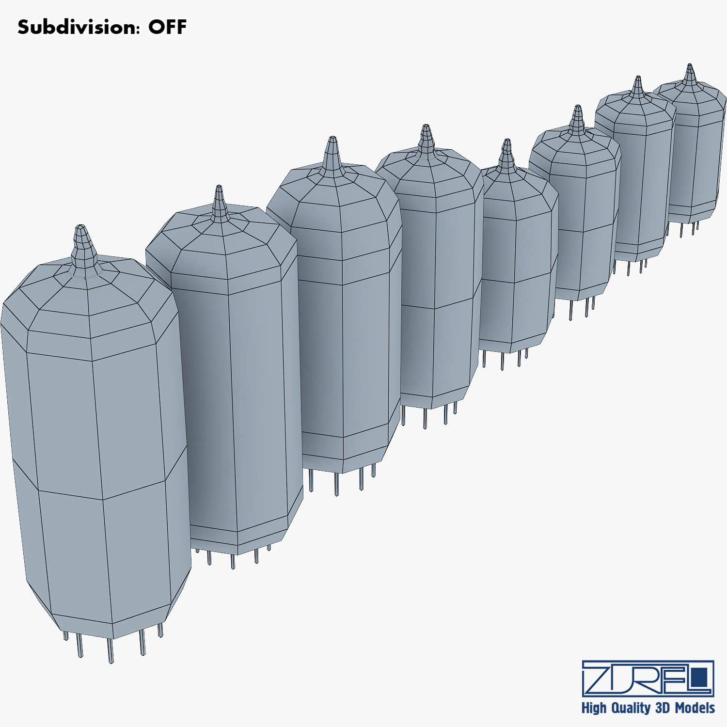 ArtStation - Vacuum Tubes Set | Resources