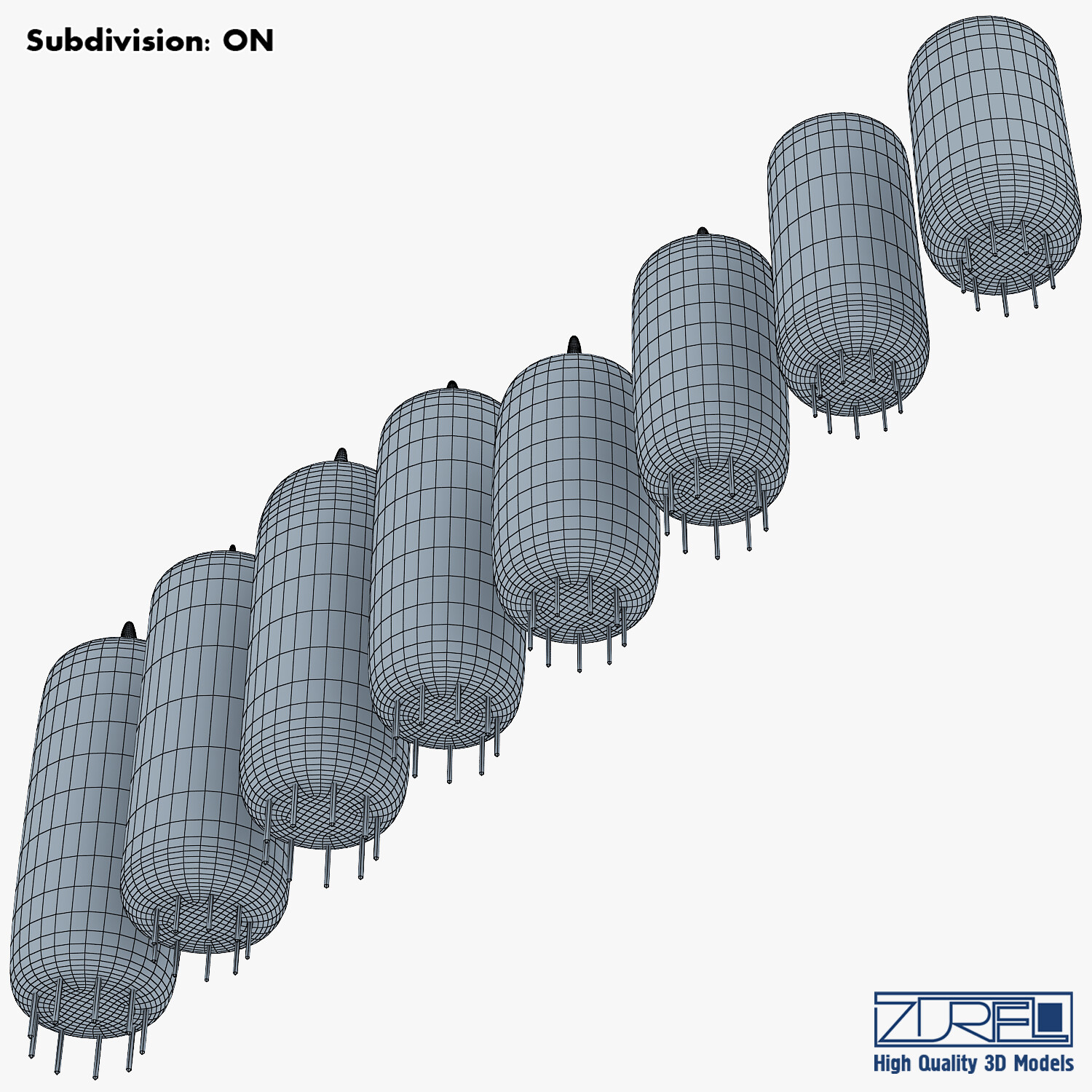 ArtStation - Vacuum Tubes Set | Resources