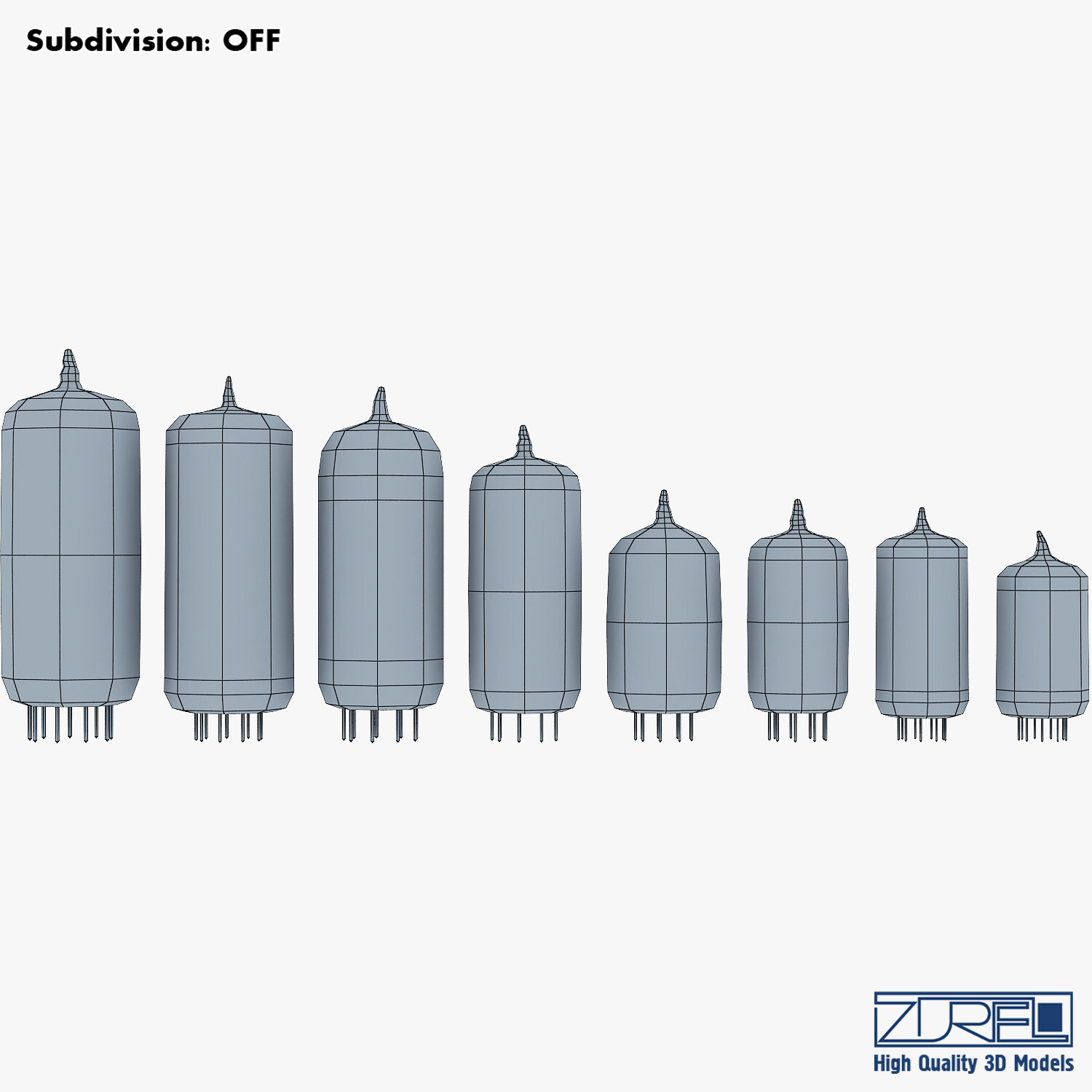 ArtStation - Vacuum Tubes Set | Resources