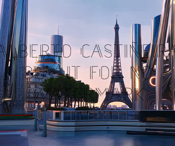 ArtStation - París, futuristic city | Artworks