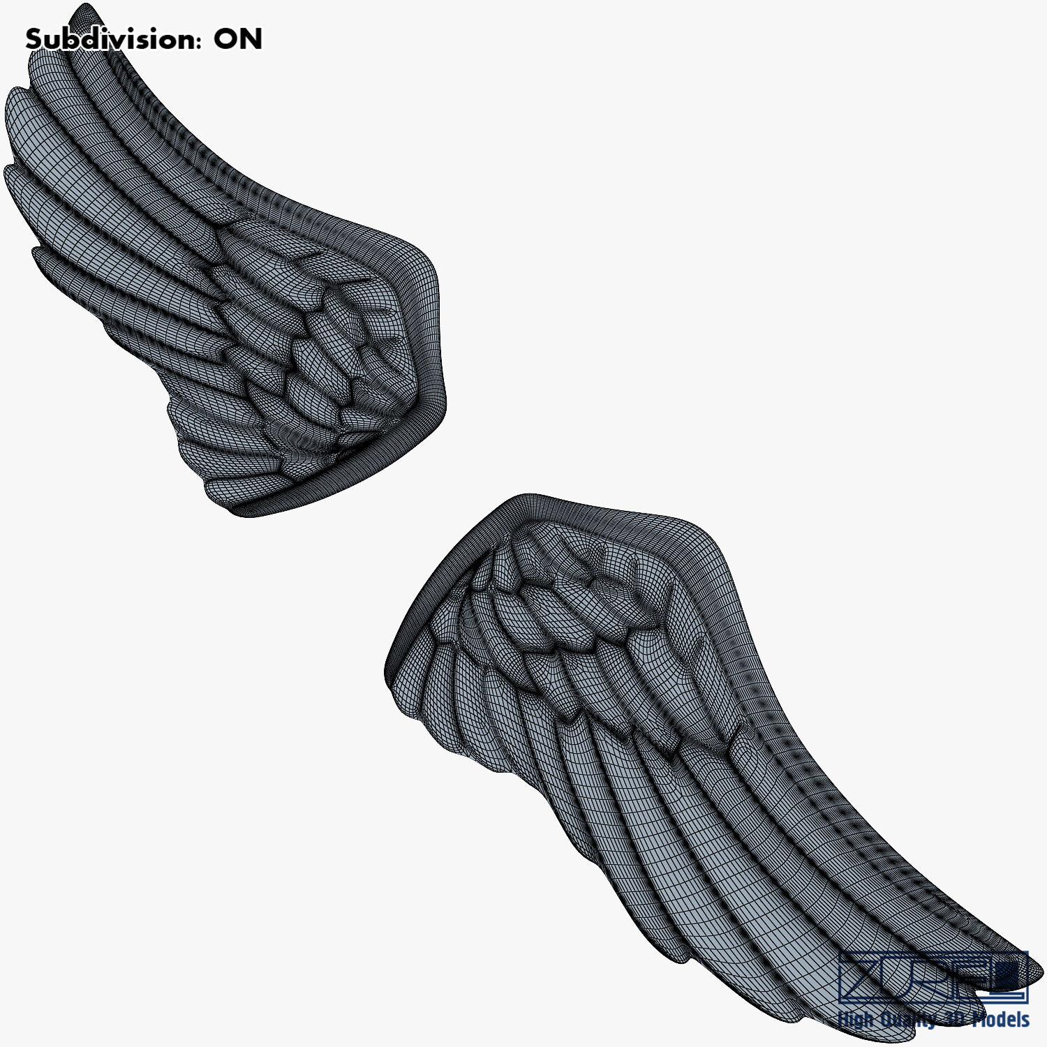 ArtStation - Eagle Wings Gold v 1 | Resources