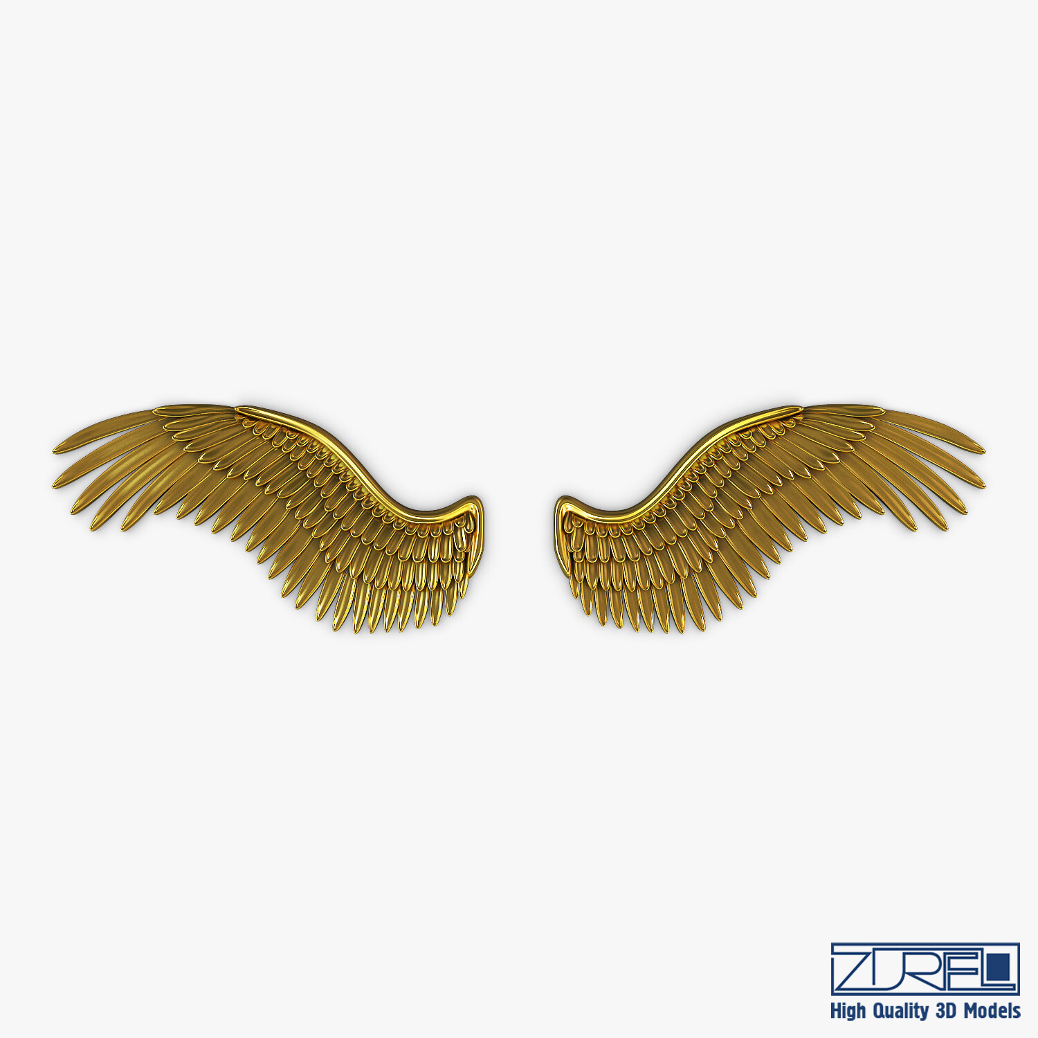 ArtStation - Eagle Wings Gold v 2 | Resources