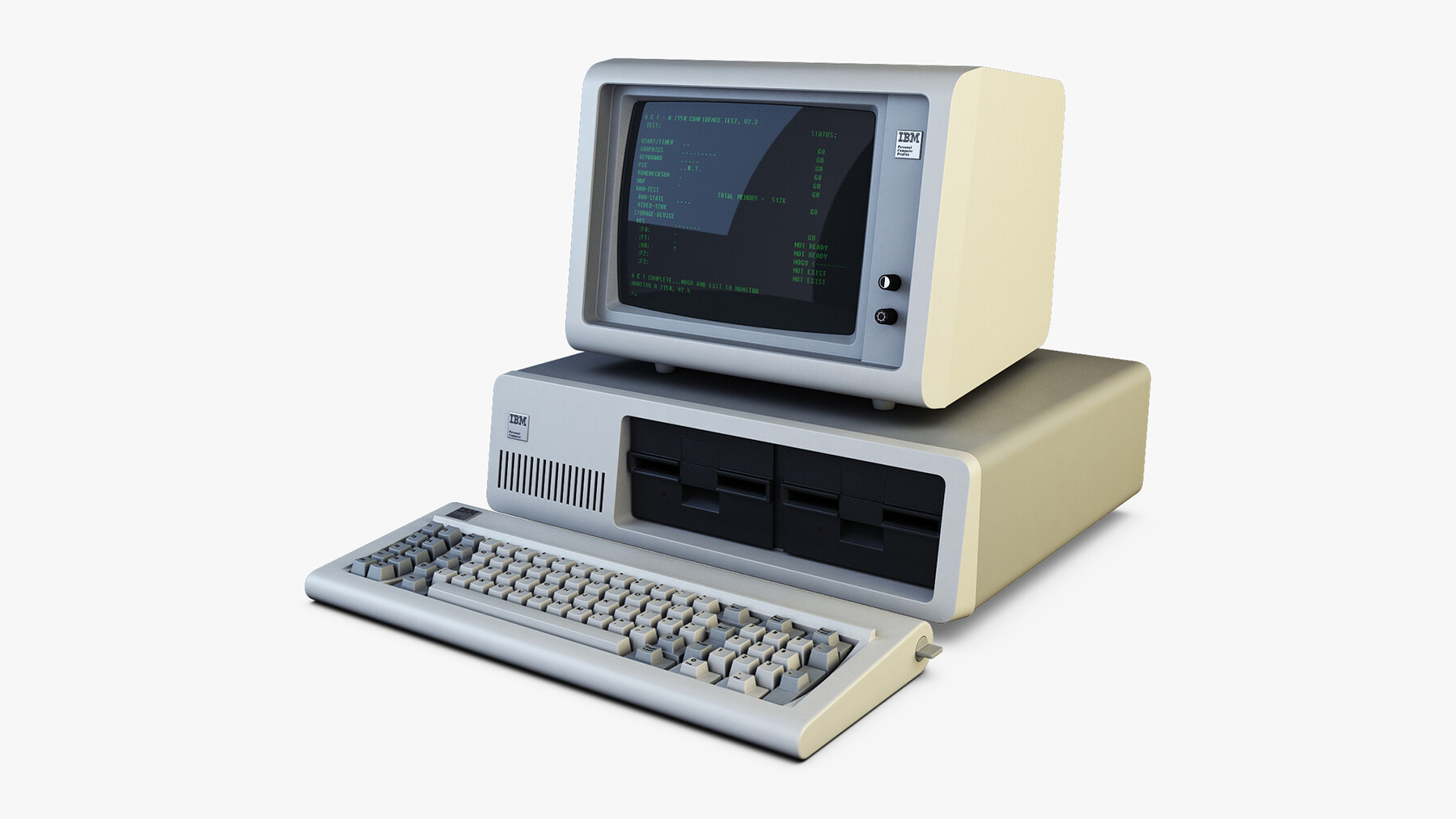ArtStation - IBM 5150 Personal Computer | Resources