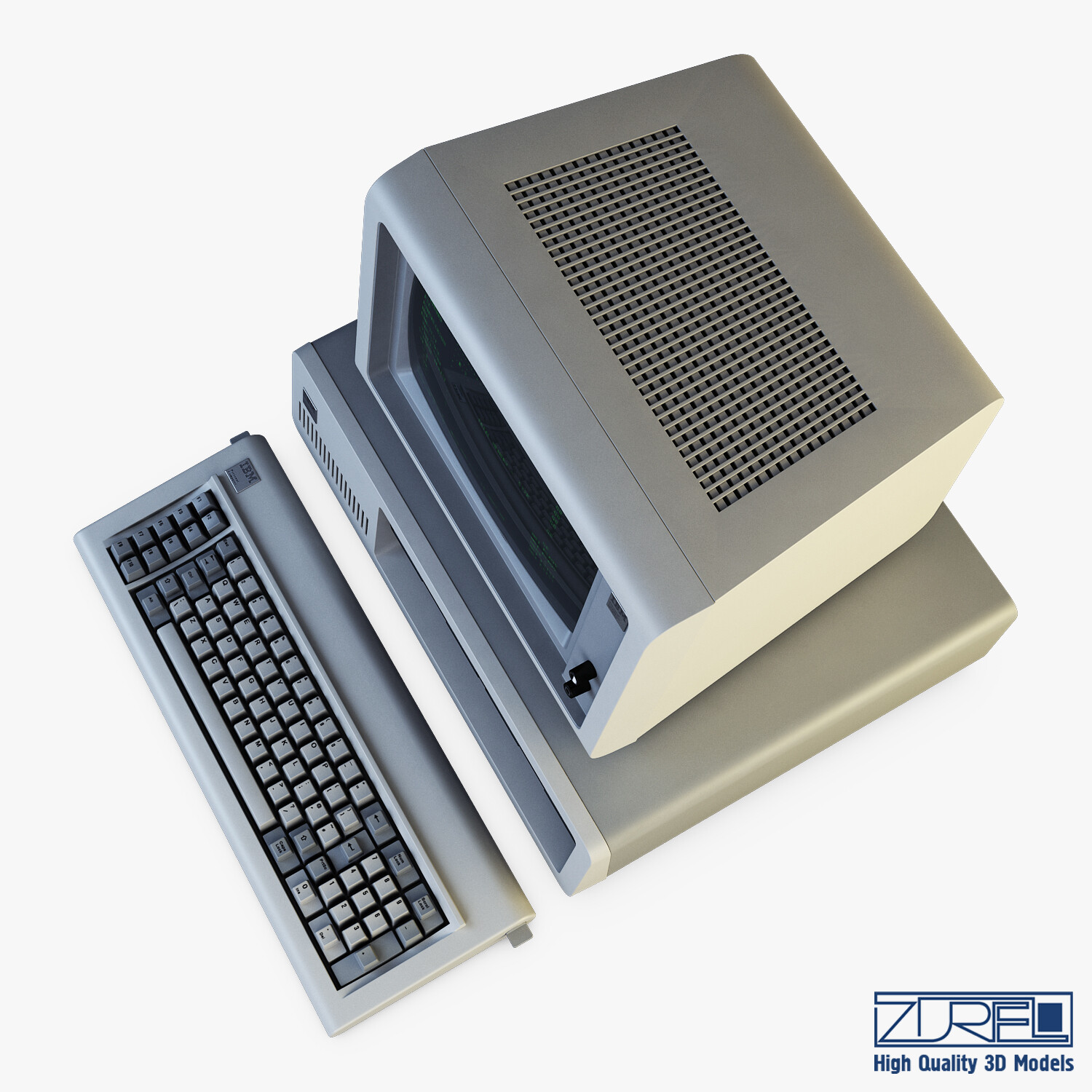ArtStation - IBM 5150 Personal Computer | Resources