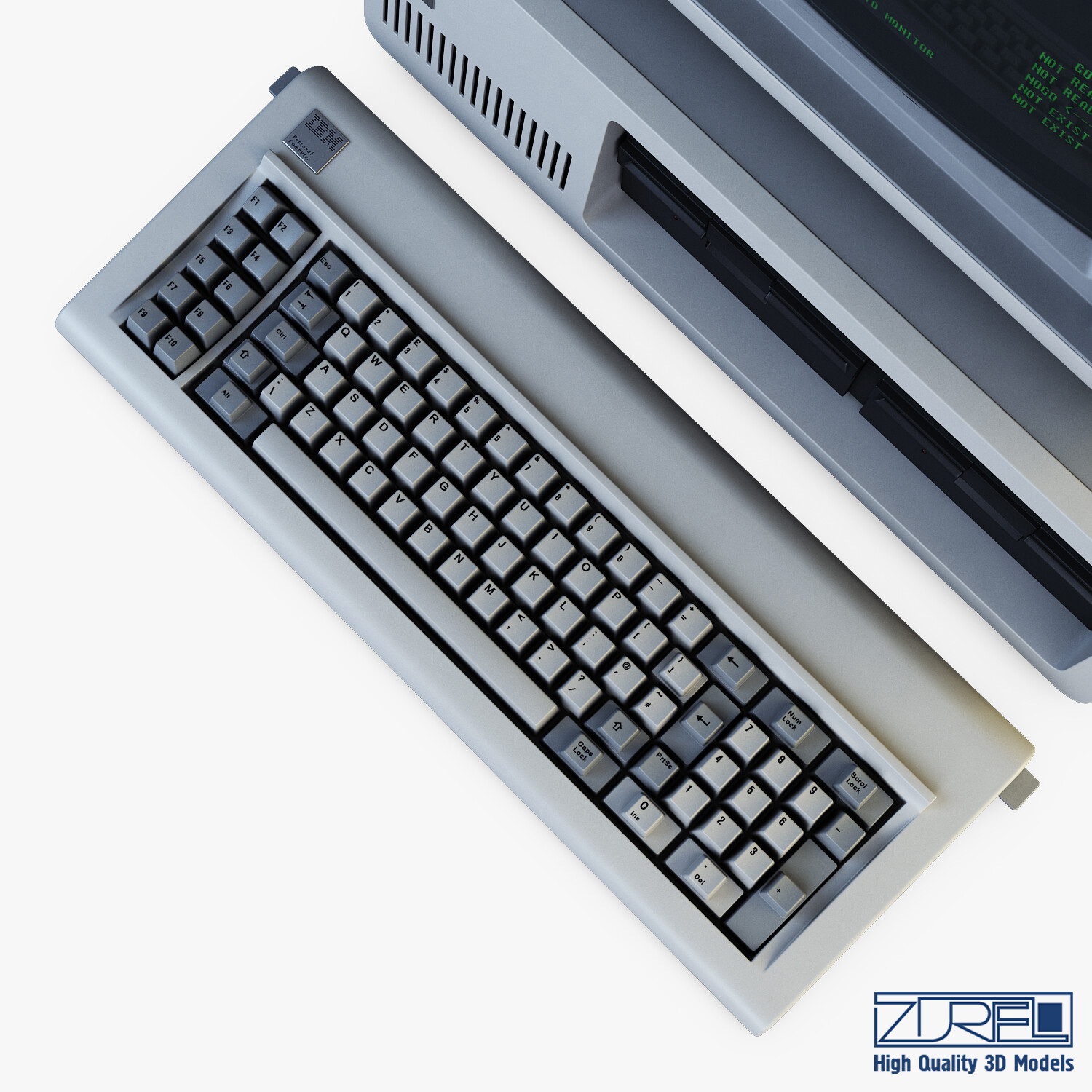 ArtStation - IBM 5150 Personal Computer | Resources