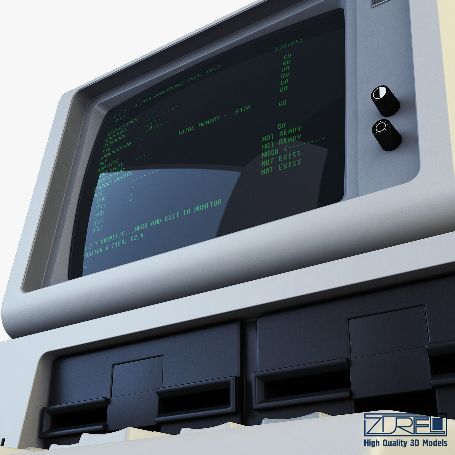 ArtStation - IBM 5150 Personal Computer | Resources
