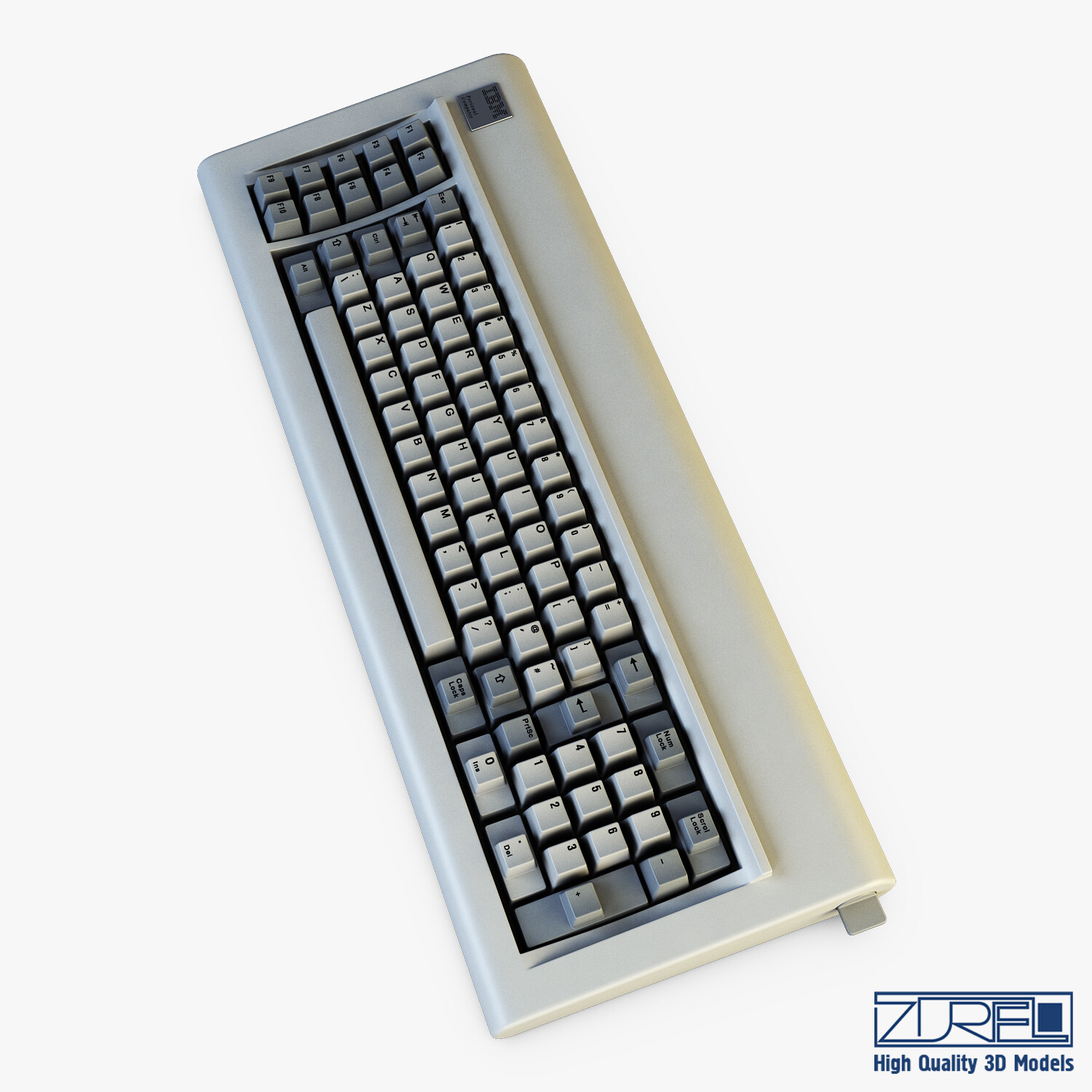 ArtStation - IBM 5150 Keyboard | Resources