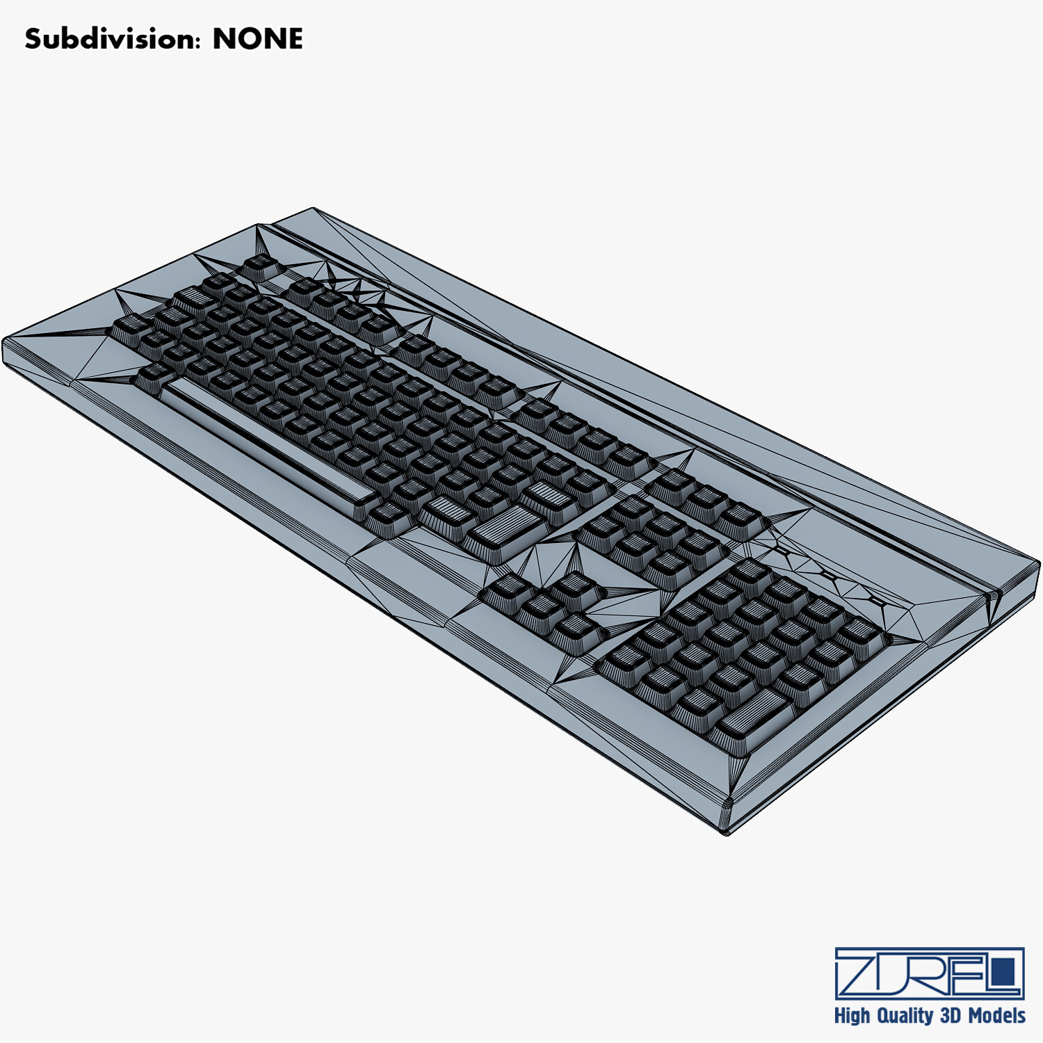 ArtStation - IBM 5150 Keyboard | Resources