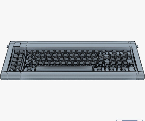 ArtStation - IBM 5150 Keyboard | Resources
