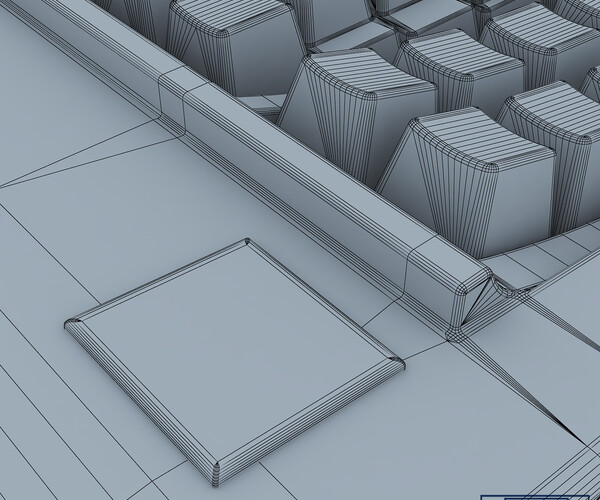 ArtStation - IBM 5150 Keyboard | Resources