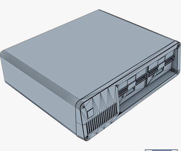 ArtStation - IBM Computer Tower | Resources