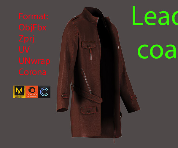 ArtStation - Leader coat | Resources