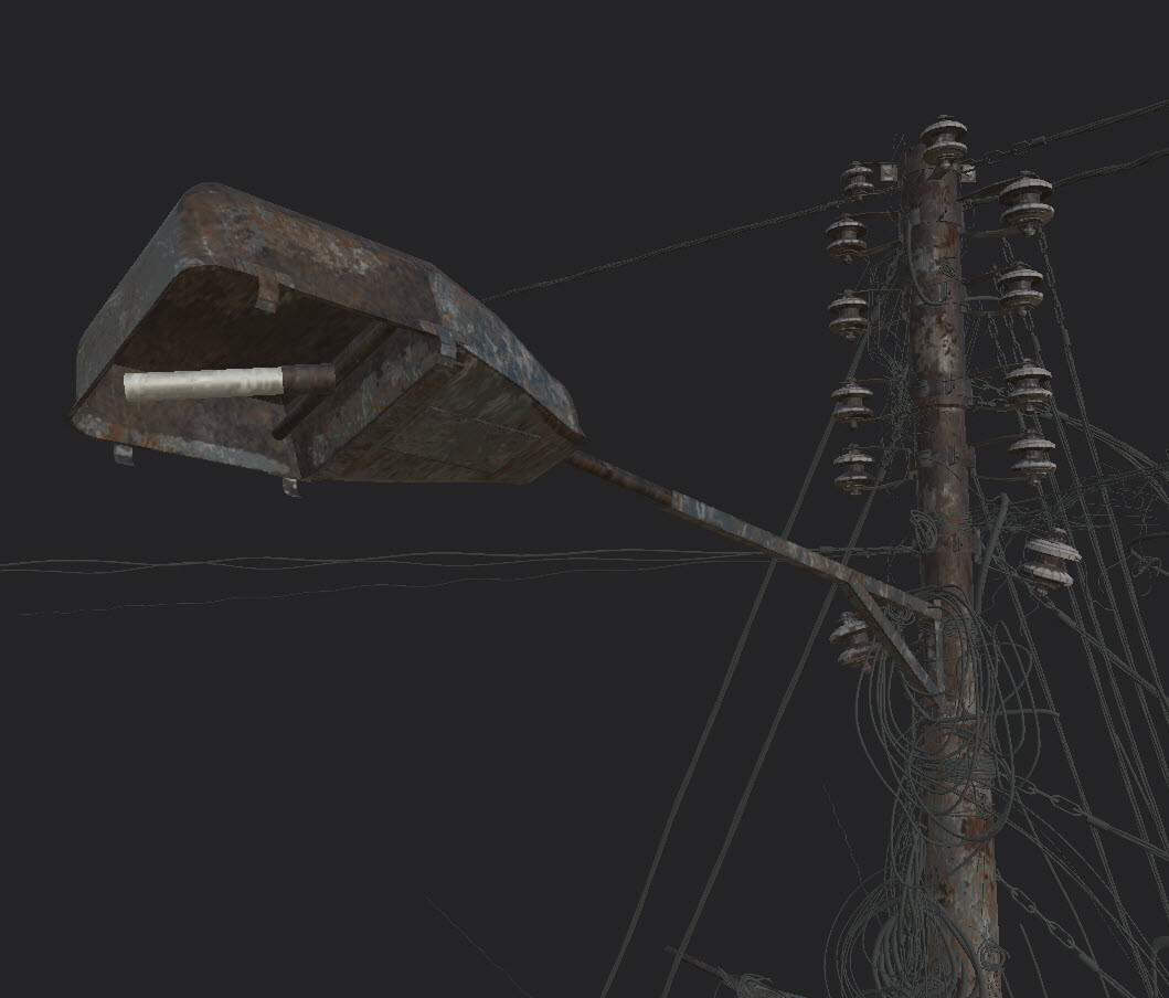 ArtStation - Old Electric Pol | Resources