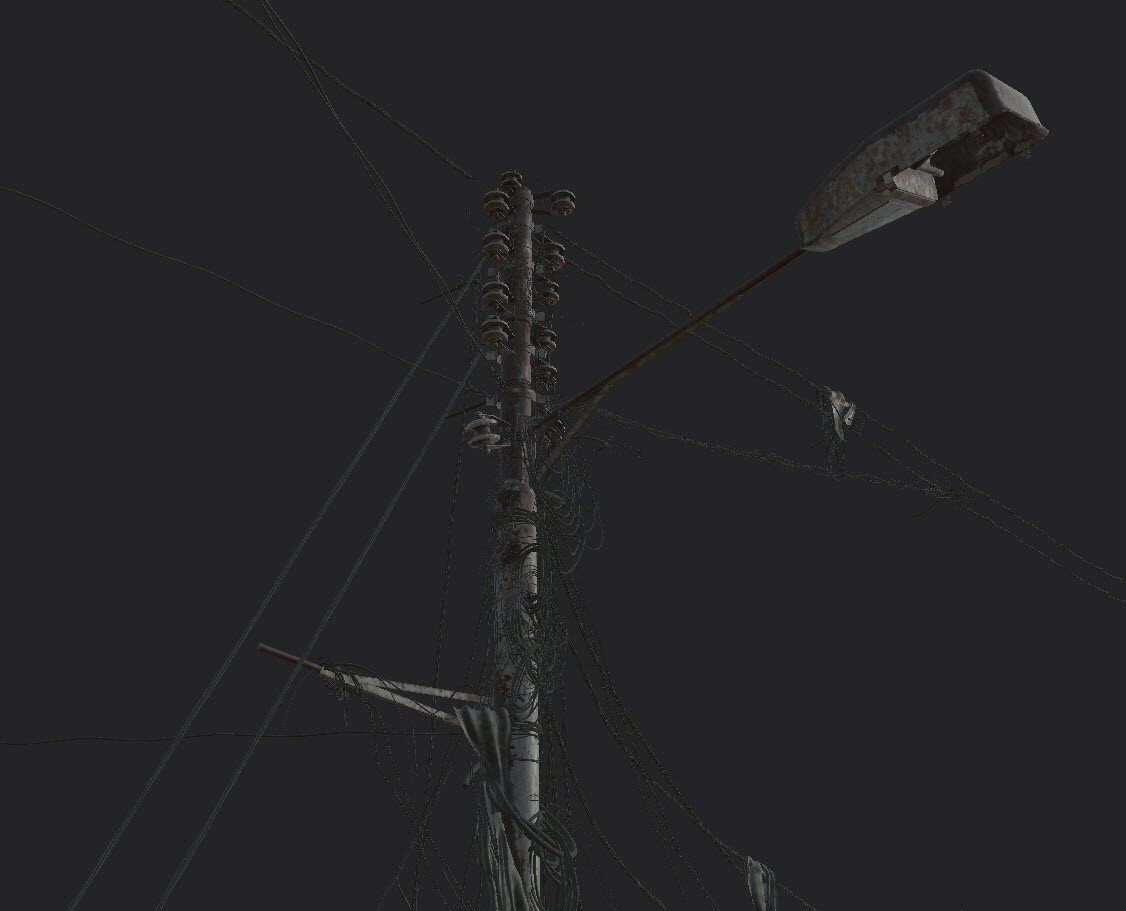 ArtStation - Old Electric Pol | Resources