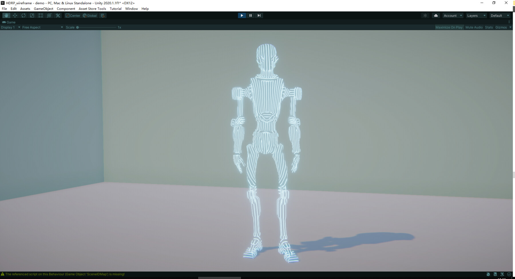 ArtStation - Unity VFX - Wireframe Effect | Game Assets