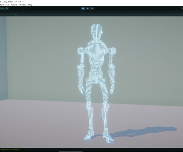 ArtStation - Unity VFX - Wireframe Effect | Game Assets