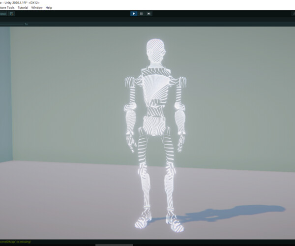 ArtStation - Unity VFX - Wireframe Effect | Game Assets