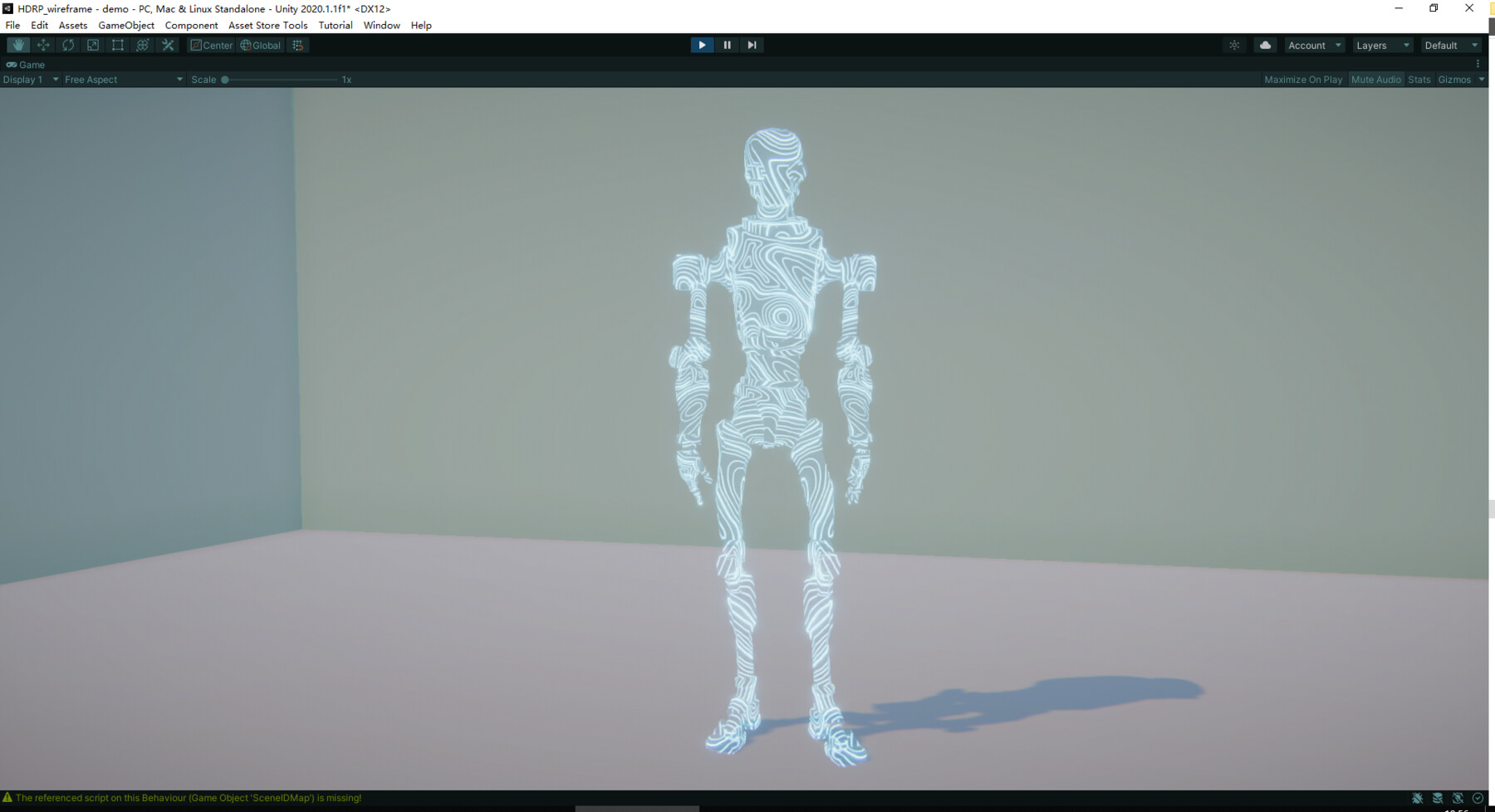 ArtStation - Unity VFX - Wireframe Effect | Game Assets
