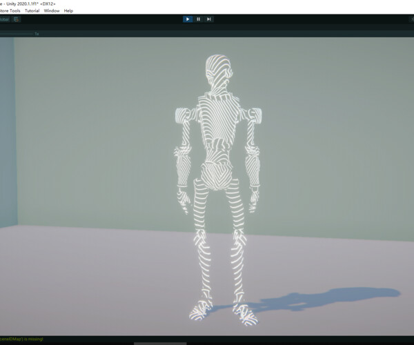 ArtStation - Unity VFX - Wireframe Effect | Game Assets