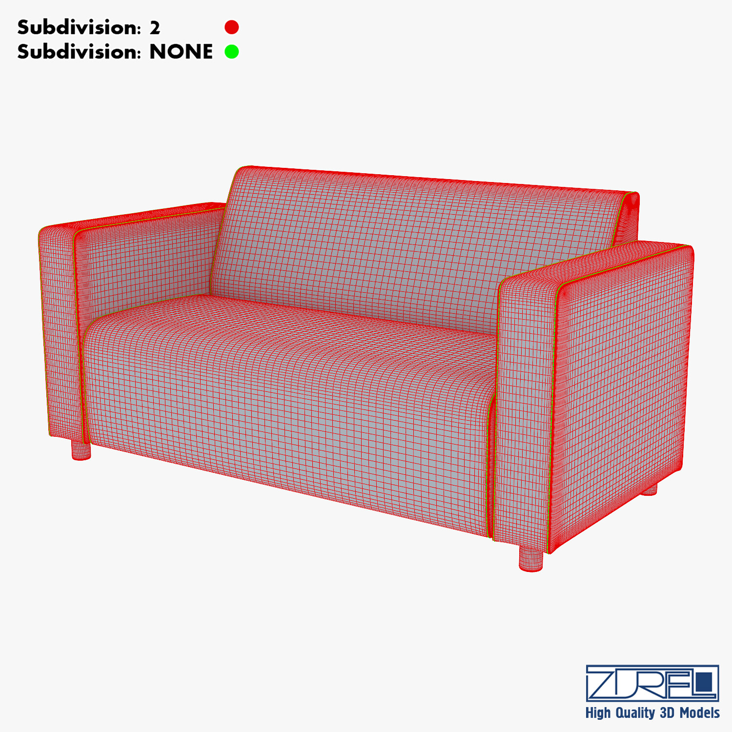 ArtStation - Alpha Sofa v 1 | Resources