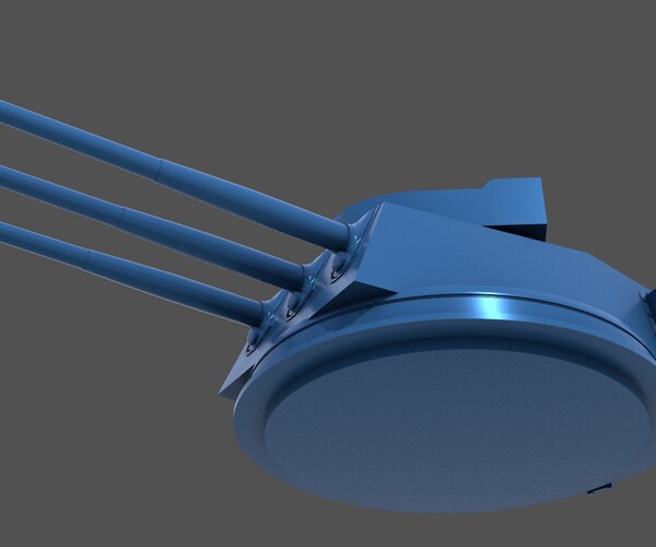 ArtStation - 152mm WW2 Italian turret 1/200 scale - 3D PRINTING | Resources