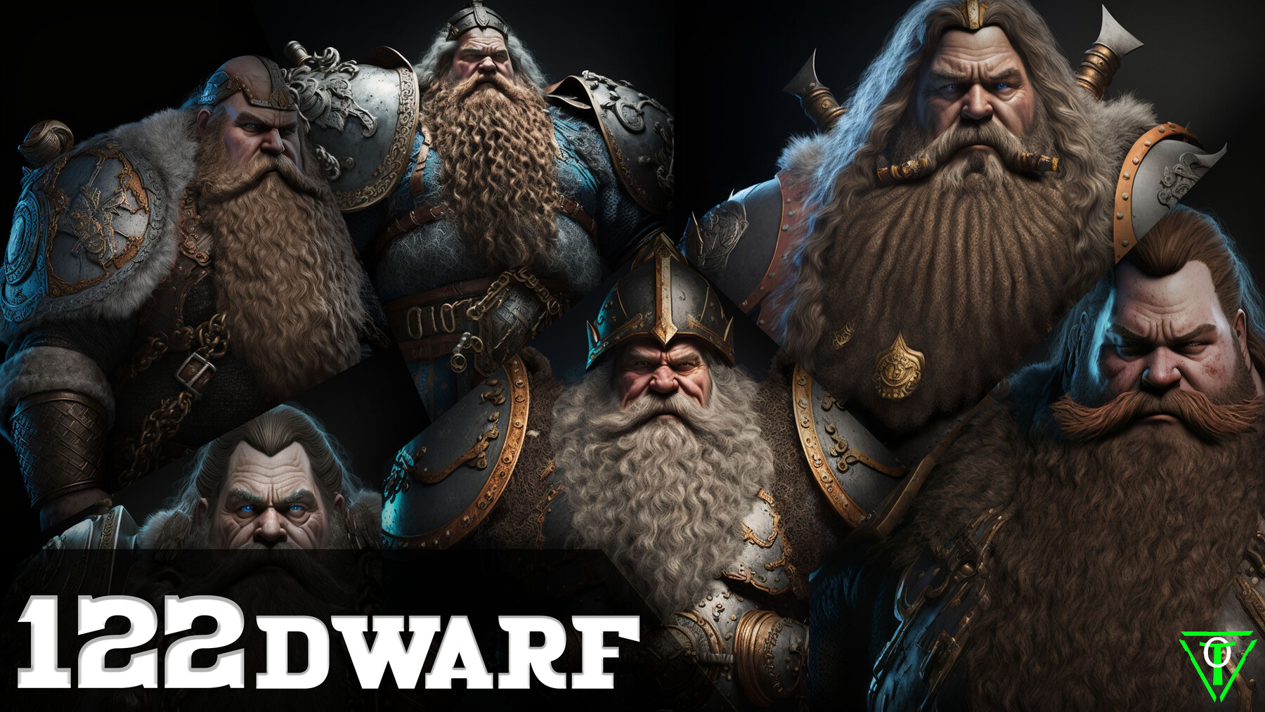 ArtStation - 122 Dwarf (More Than 8K Resolution) | Artworks