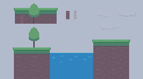 ArtStation - Platform Tiles 2D | Game Assets