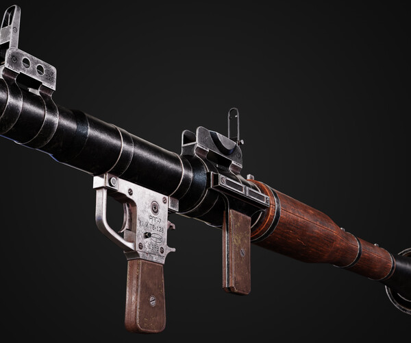 ArtStation - RPG-7 rocket launcher game ready asset | Game Assets