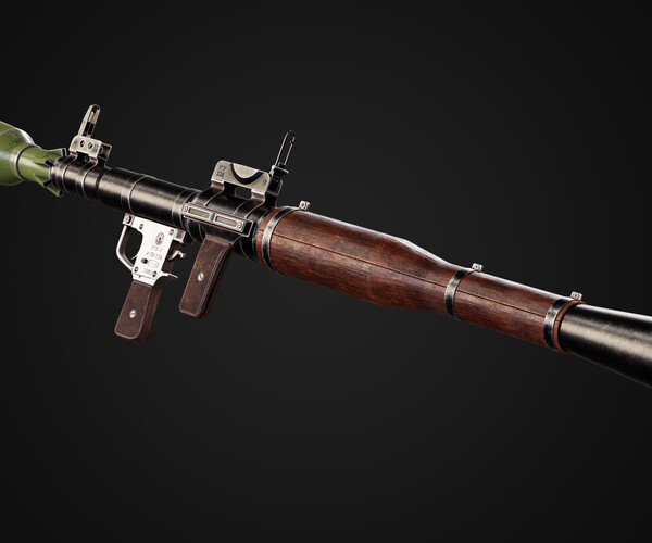 ArtStation - RPG-7 rocket launcher game ready asset | Game Assets