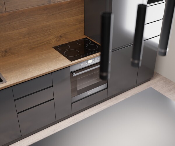 ArtStation - Luxury Kitchen Assets Set 1 Modular | Resources