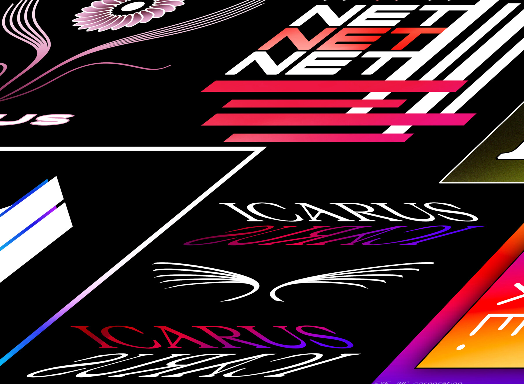 ArtStation - Sticker / Decal_Fake Company Pack | Game Assets