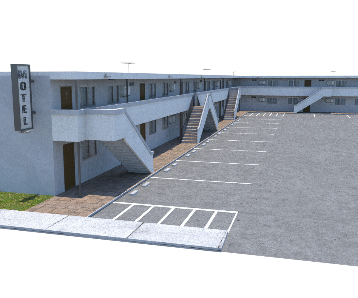 ArtStation - Classic Motel | Game Assets