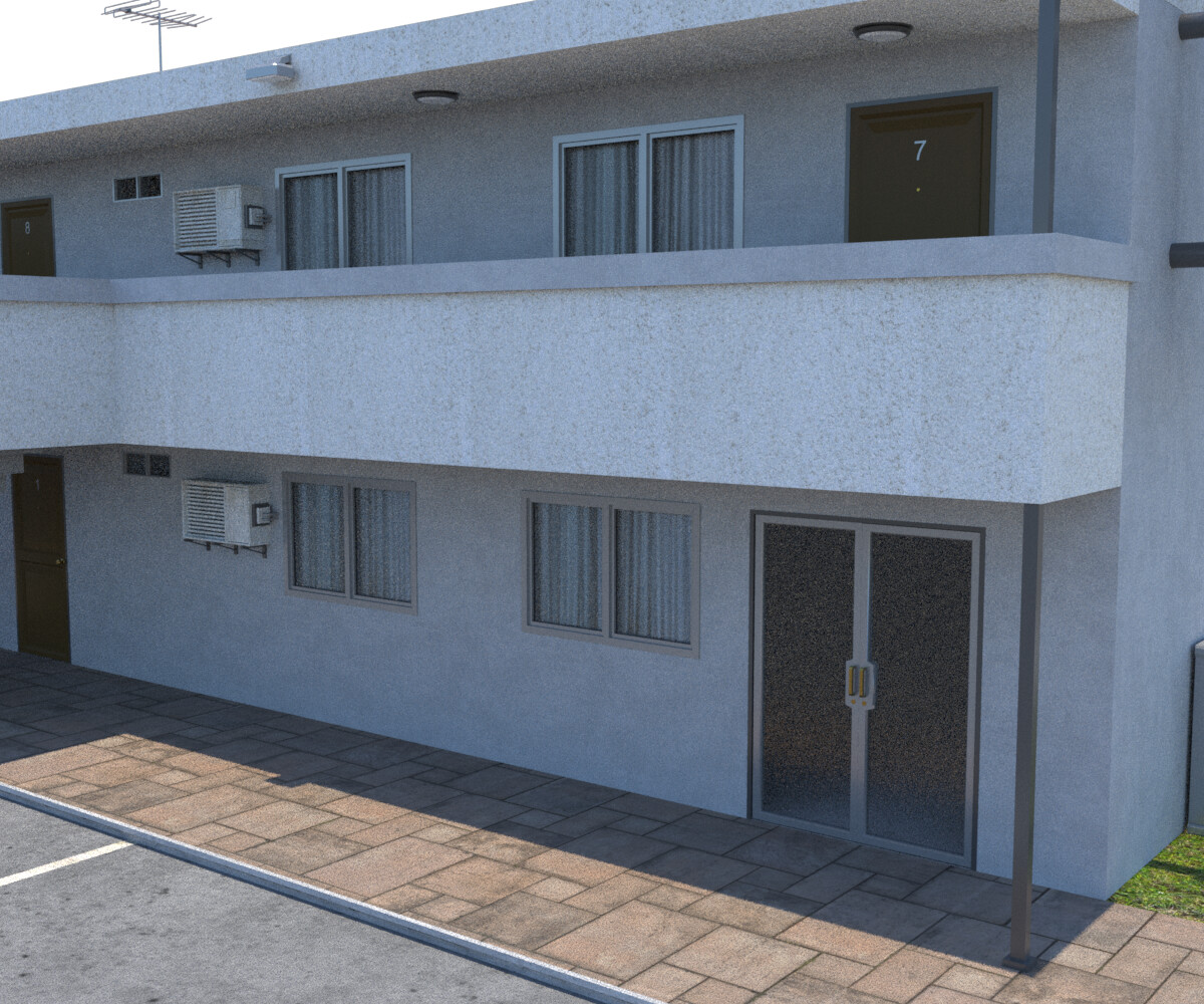 ArtStation - Classic Motel | Game Assets