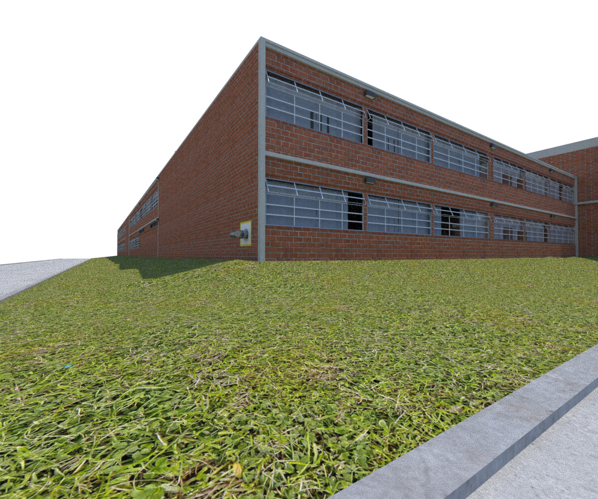 ArtStation - College School Secondary | Game Assets