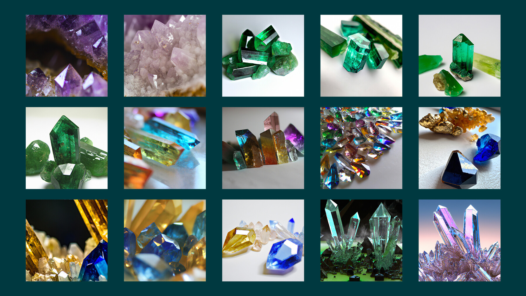 ArtStation - Crystals, minerals & magic stones: 100 reference photo ...