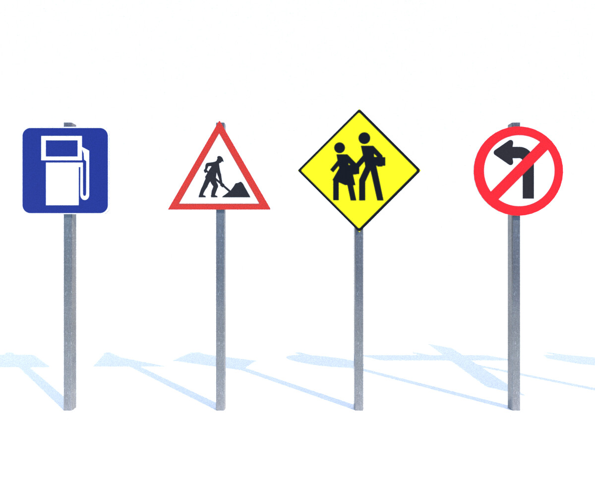 ArtStation - Street Elements Package JJ | Game Assets