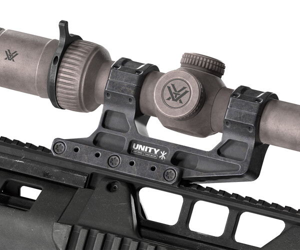ArtStation - MILITARY VORTEX 1X8 LPVO RIFLE SCOPE | Game Assets