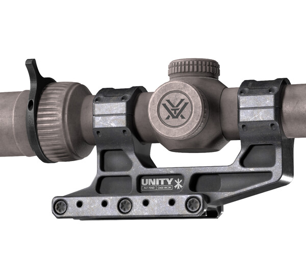 ArtStation - MILITARY VORTEX 1X8 LPVO RIFLE SCOPE | Game Assets